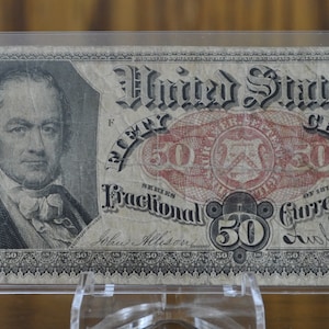 Fifth Issue 50 Cent Fractional Note 1381 (fr#1381) - Choose by Grade ...