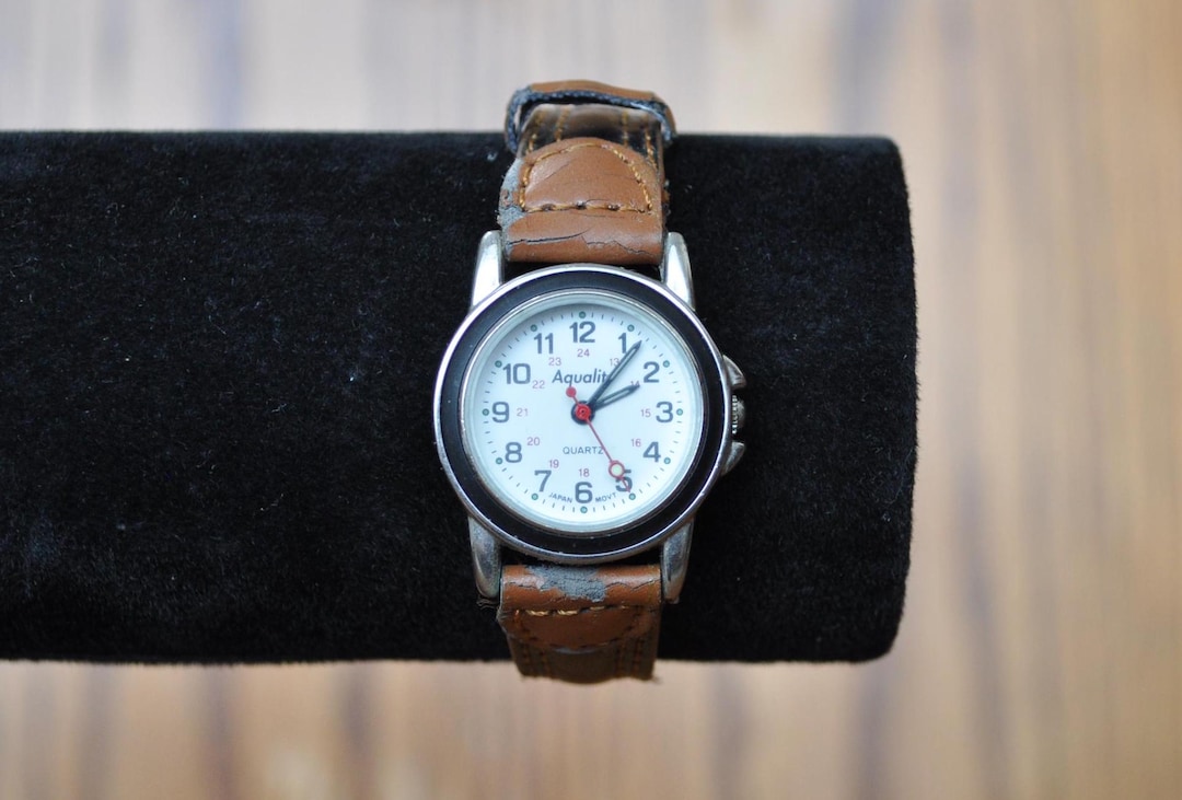 Antique Aqualite Future Strapped Watch - Vintage Aqualite Watch With ...