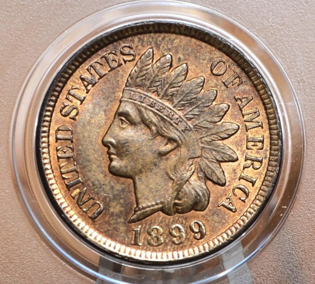 1899 Indian Head Penny - Choose by Grade / Condition - Indian Head Cent ...