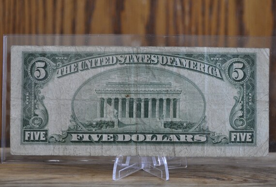 1953 5 Dollar Us Note