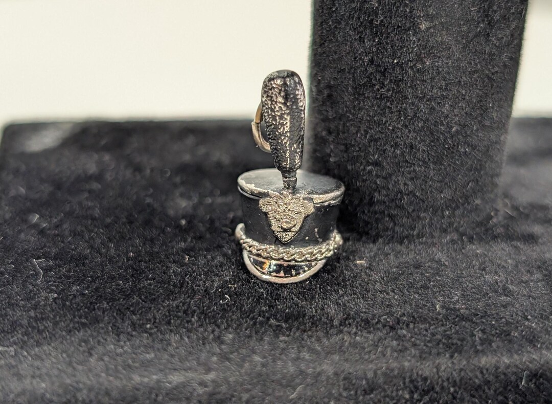 Sterling Silver Marching Band Hat Pendant - Tested Sterling Silver ...