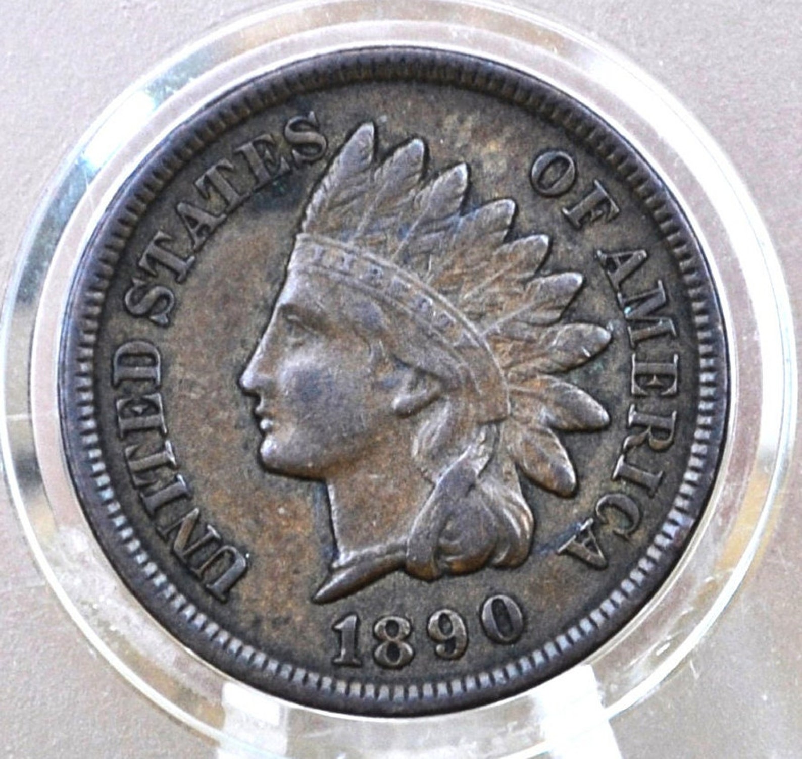 1890 Indian Head Penny - Good Date - Choose by Grade / Condition ...
