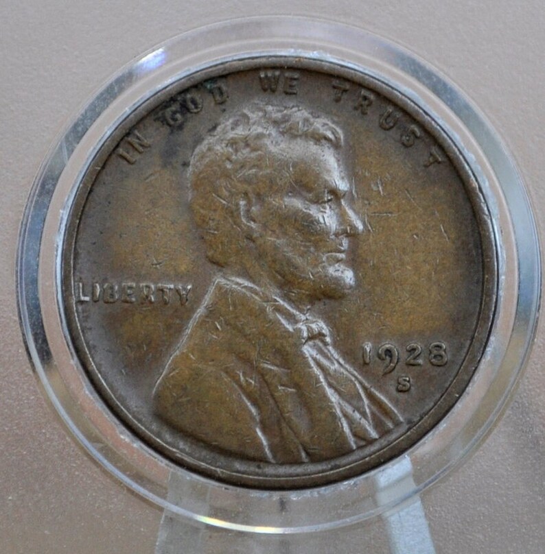 1928 P,D,S Wheat Pennies - Choose by Mint & Grade - 1928D Wheat Ear ...