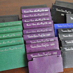 1953-2000s United States Mint Proof Sets - Choose by Date - 70s, 80s ...