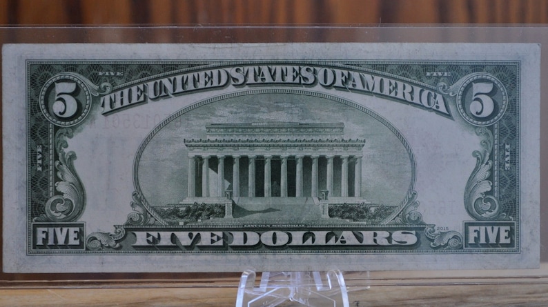 1928 5 Dollar Us Note Red Seal - Choose by Grade / Condition - 1928 ...