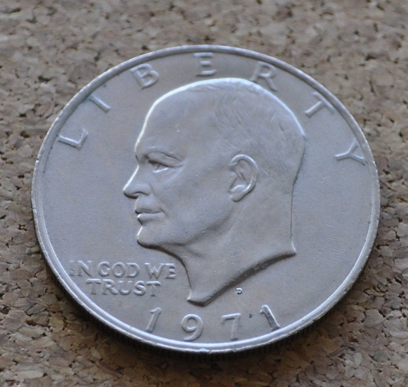 1970's Eisenhower Dollar - Etsy