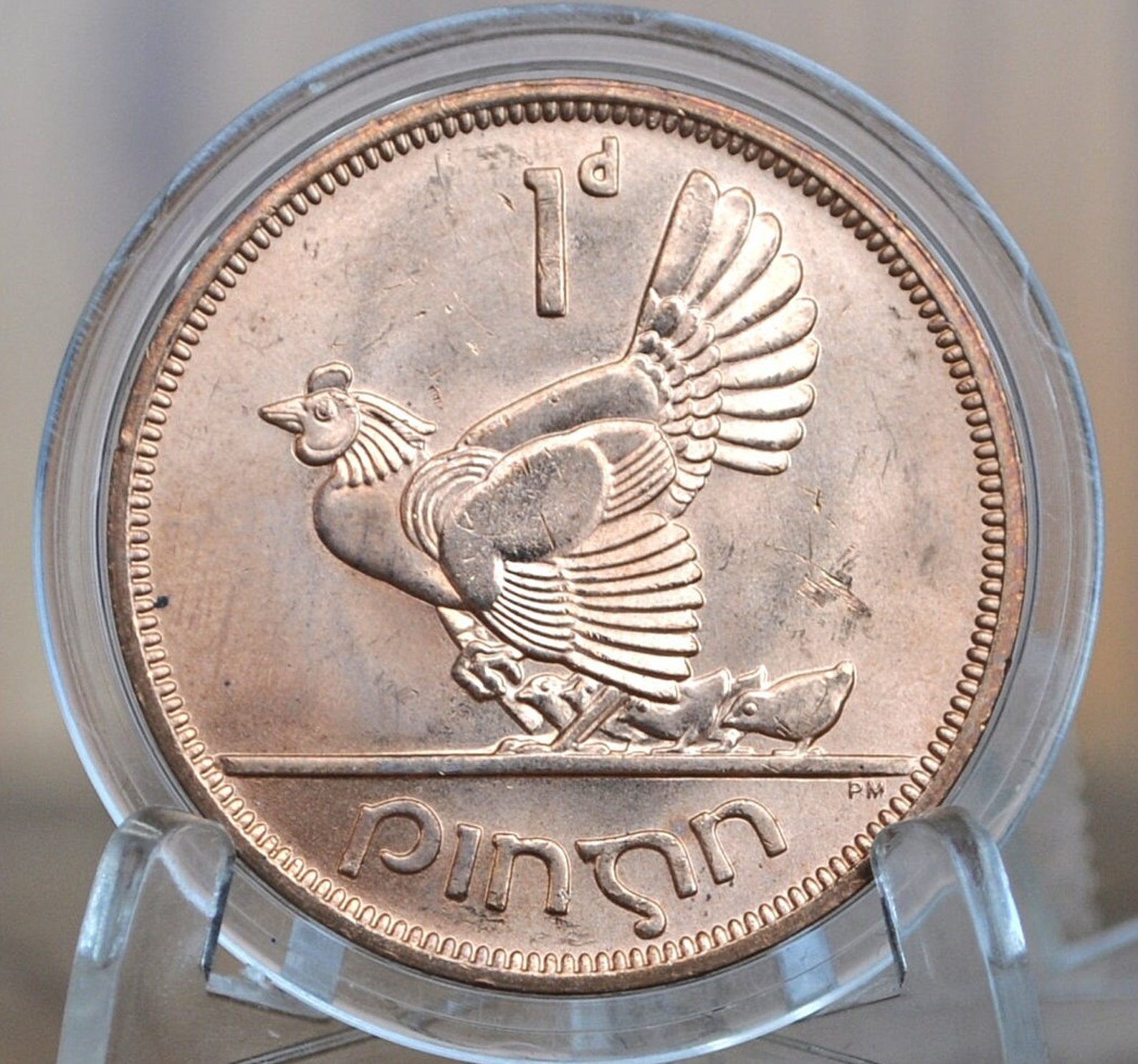 Irish 1 Penny Coins! - Choose by Date - Vintage Irish One Cent Coin ...