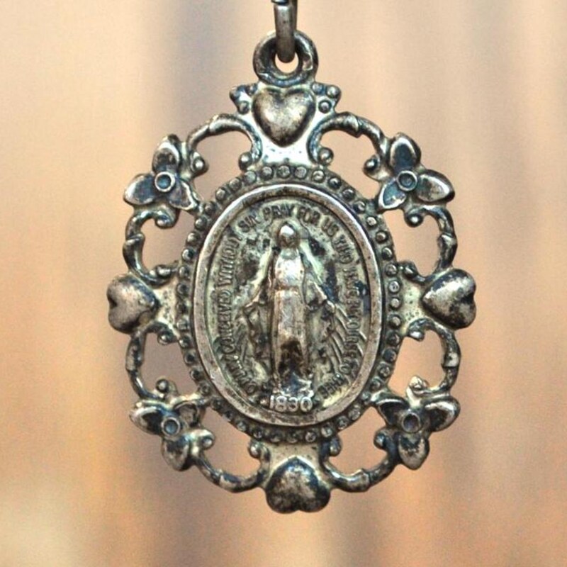 Virgin Mary 1830 - Etsy
