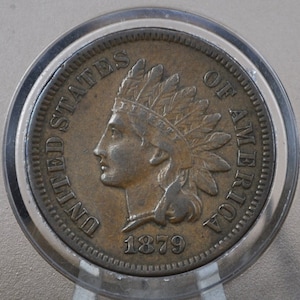 1879 Indian Head Penny - Choose by Grade - Great Date - Indian Head ...