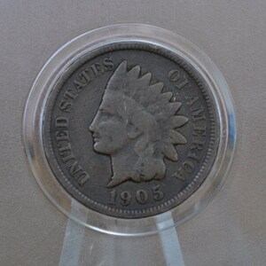 1905 Indian Head Penny - Choose by Grade - Indian Head Cent 1905 - US 1 ...