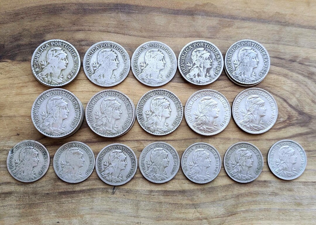 Portuguese Escudos & 50 Centavos - Choose by Denomination and Date ...