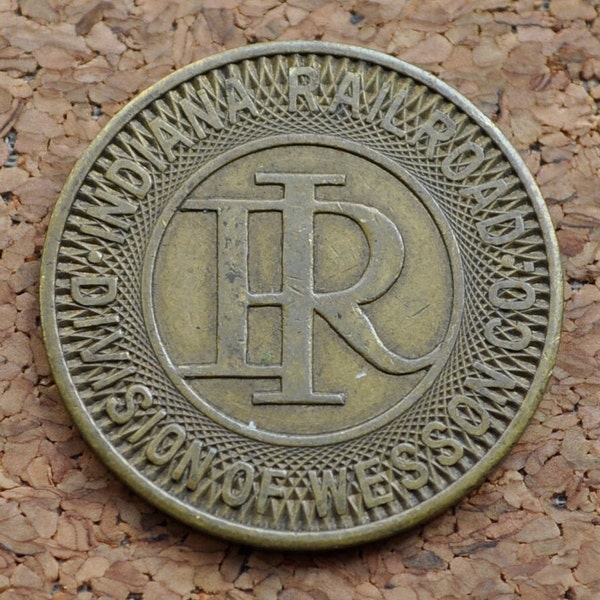 Old Railroad Tokens - Etsy