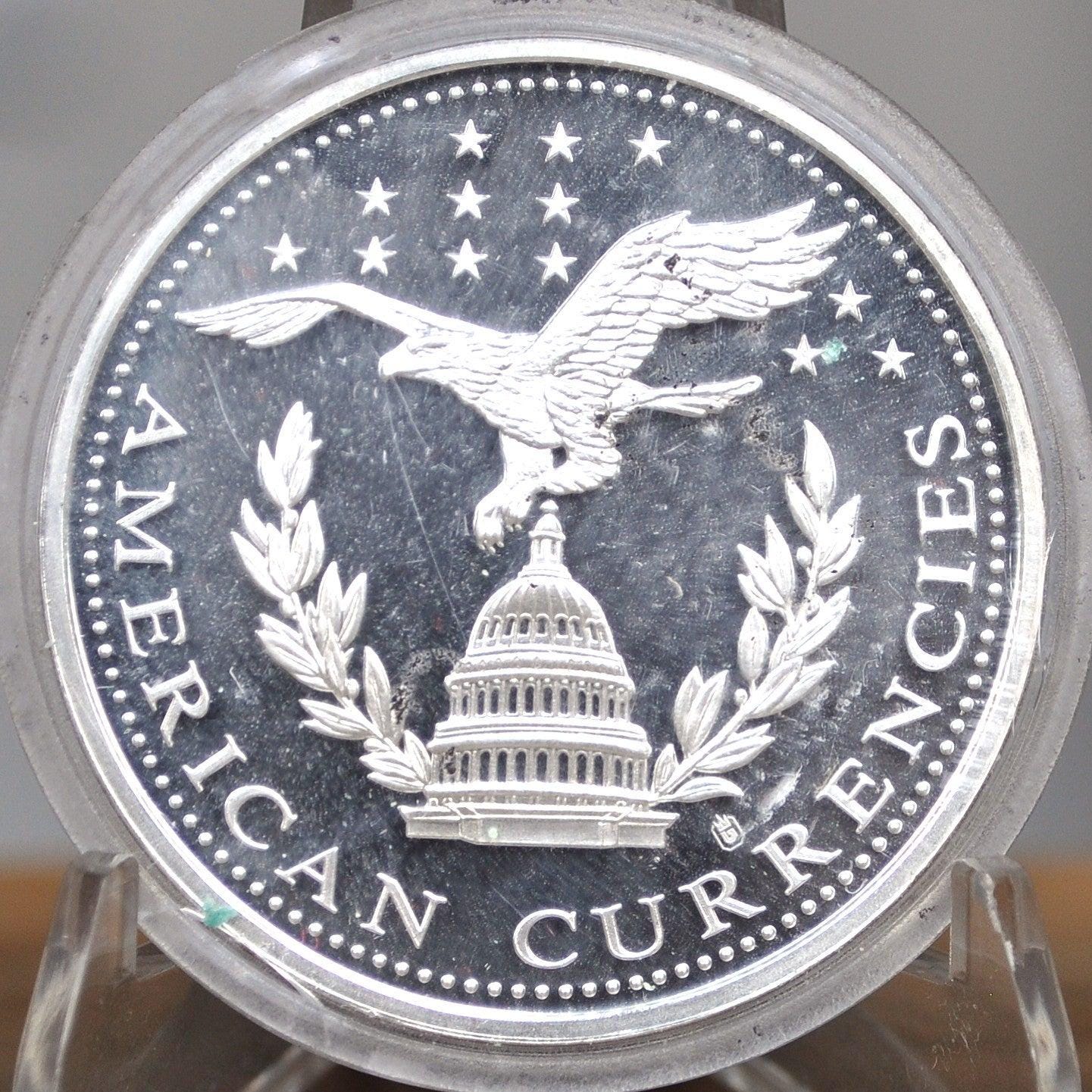 American Currencies Penny Gold Plated Inlay 2001 - 2001 Gold Plated ...