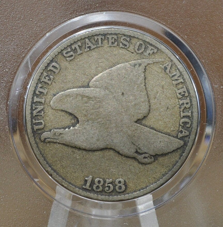 1858 Flying Eagle Penny - VG-VF (very Good to Very Fine) Choose by ...