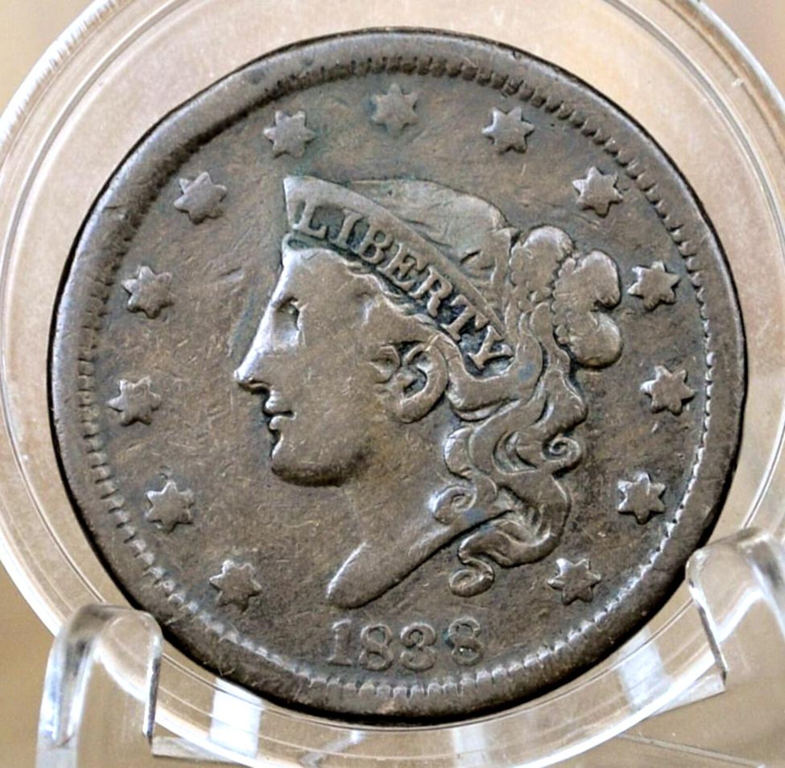 1838 Large Cent - Choose by Grade / Condition - 1838 Liberty Head Cent ...