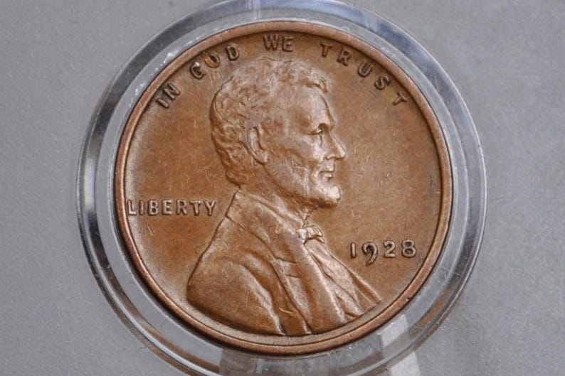 1928 P,D,S Wheat Pennies - Choose by Mint & Grade - 1928D Wheat Ear ...