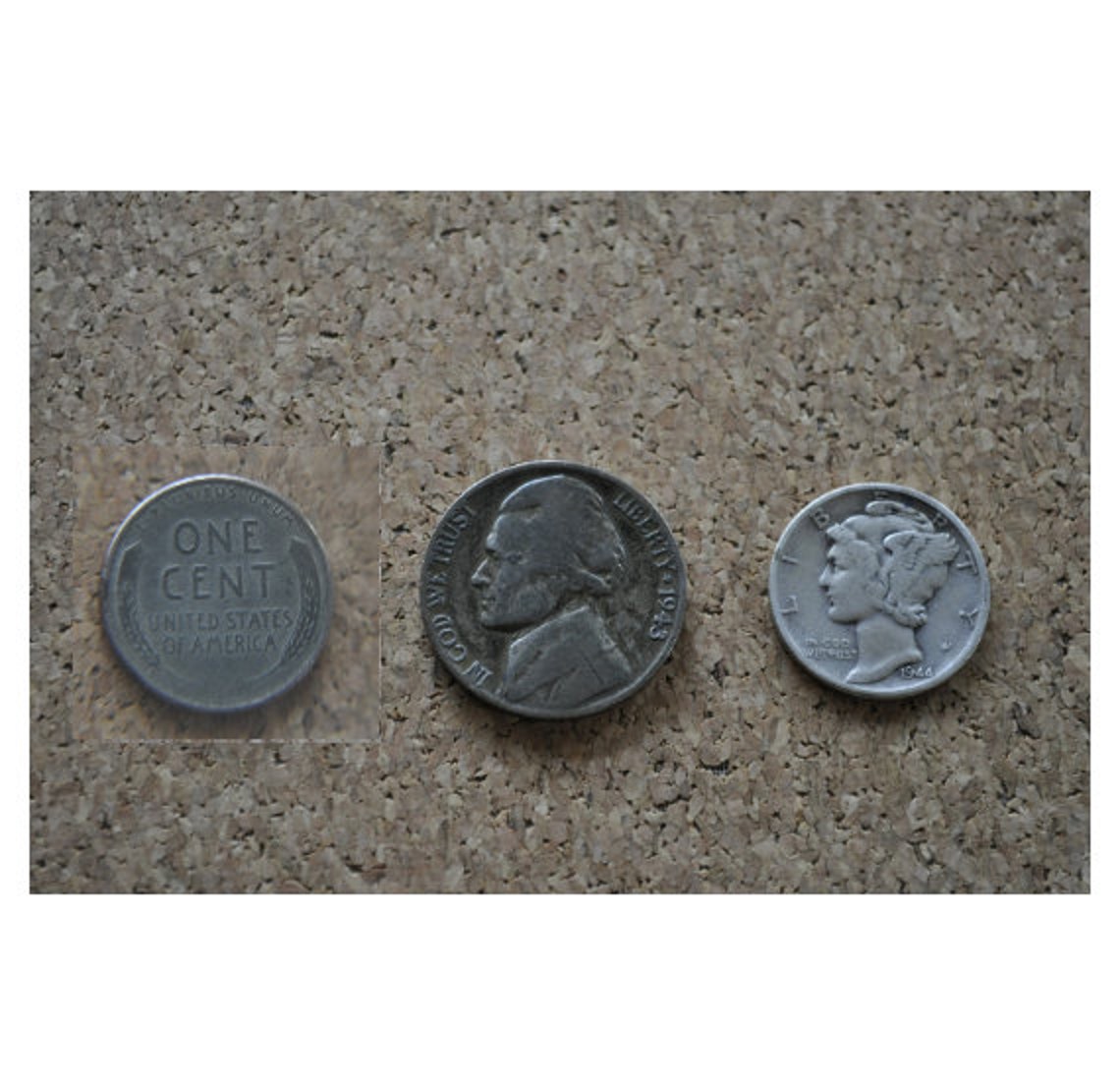 WWII WW2 War Coin Collection Silver Nickel Silver Dime - Etsy