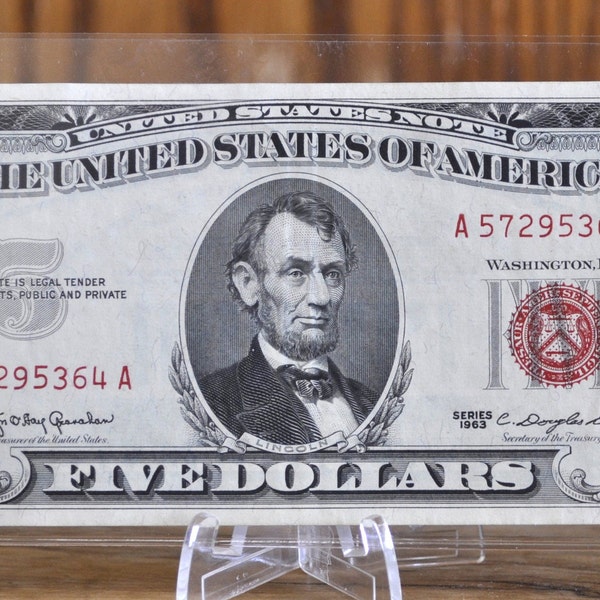 Red Seal Money - Etsy