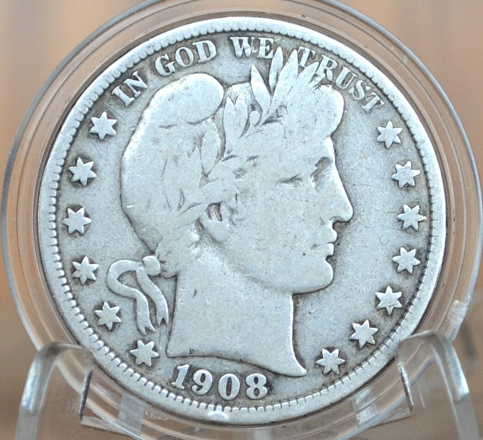 1908 Barber Half Dollars, P,D,O,S Mints - Choose by Mint & Grade ...