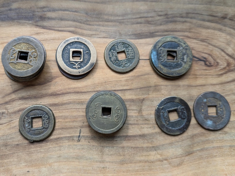 Old Chinese Cash Coins - Choose by Date & Type - Qing Era Chinese Cash ...