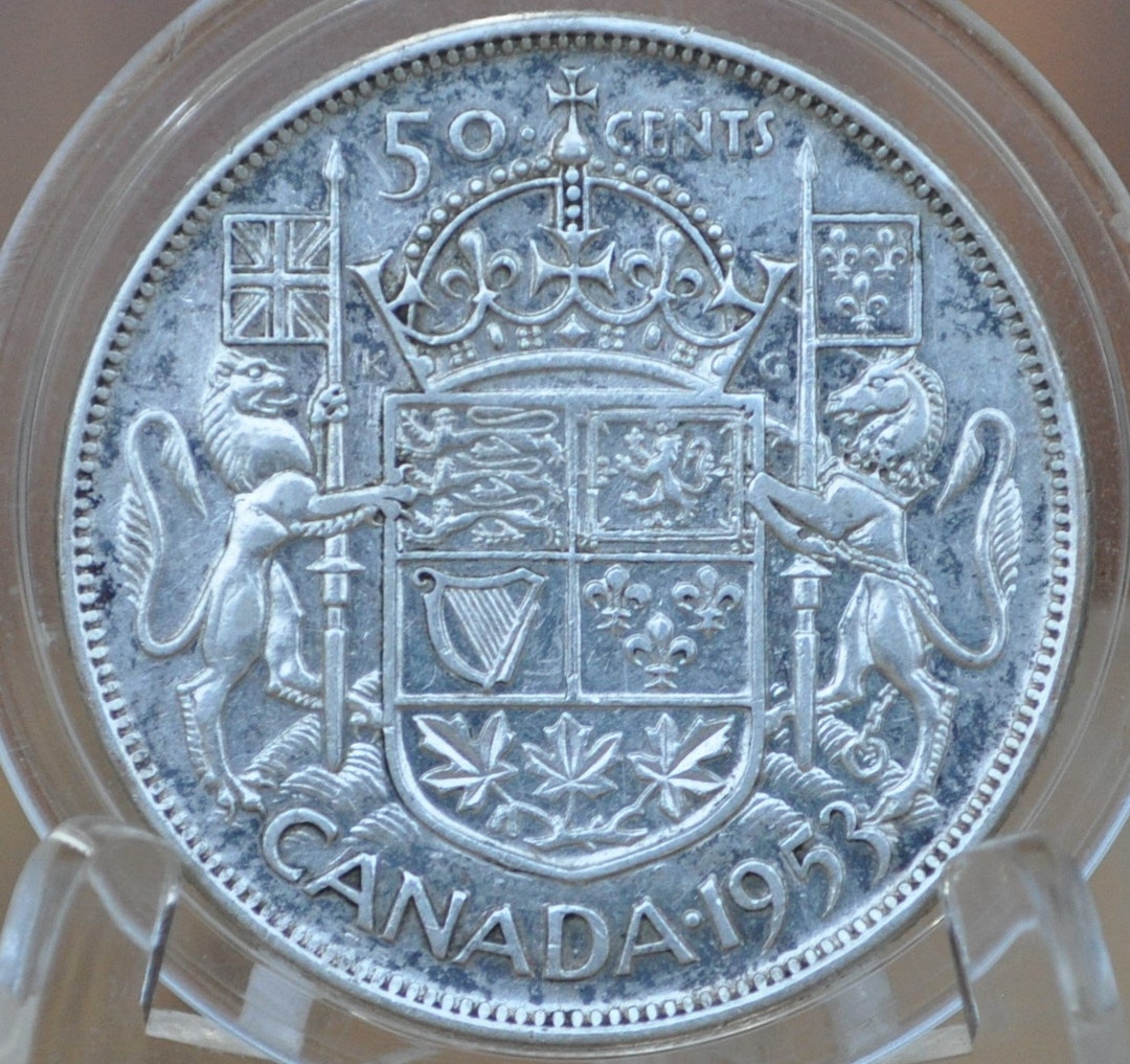 1940-1959 Canadian Silver Half Dollars - XF-BU (extremely Fine to Unc ...