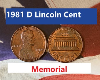 1981 D Penny - Etsy