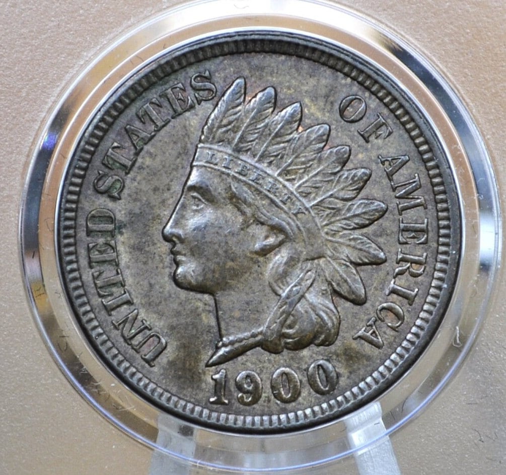 1900 Indian Head Penny - Choose by Grade / Condition - Great Detail ...