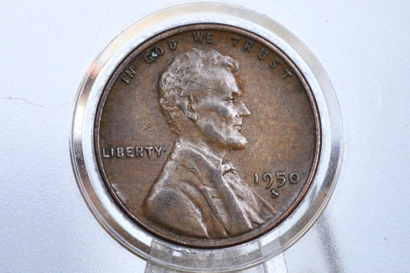 1950 P,D,S Wheat Pennies - Choose by Mint & Grade - 1950 S Wheat Cent ...