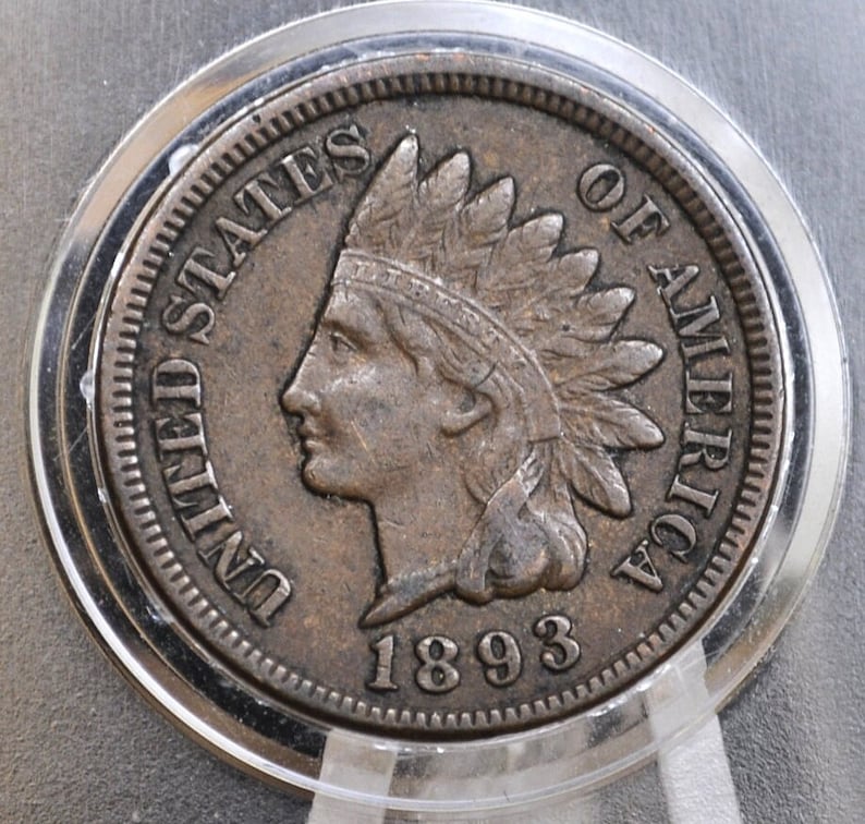 1893 Indian Head Penny - Choose by Grade / Condition - Indian Head Cent ...