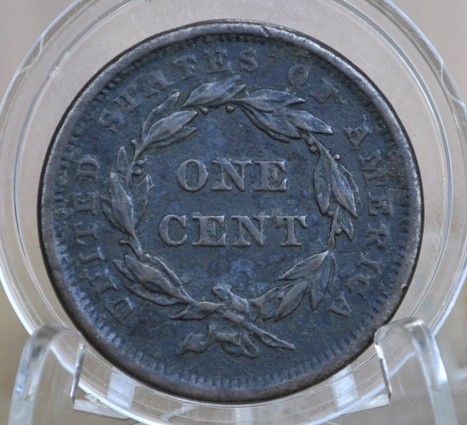 1839 Large Cent - Very Fine Details - 1839 US 1 Cent - 1839 One Cent ...