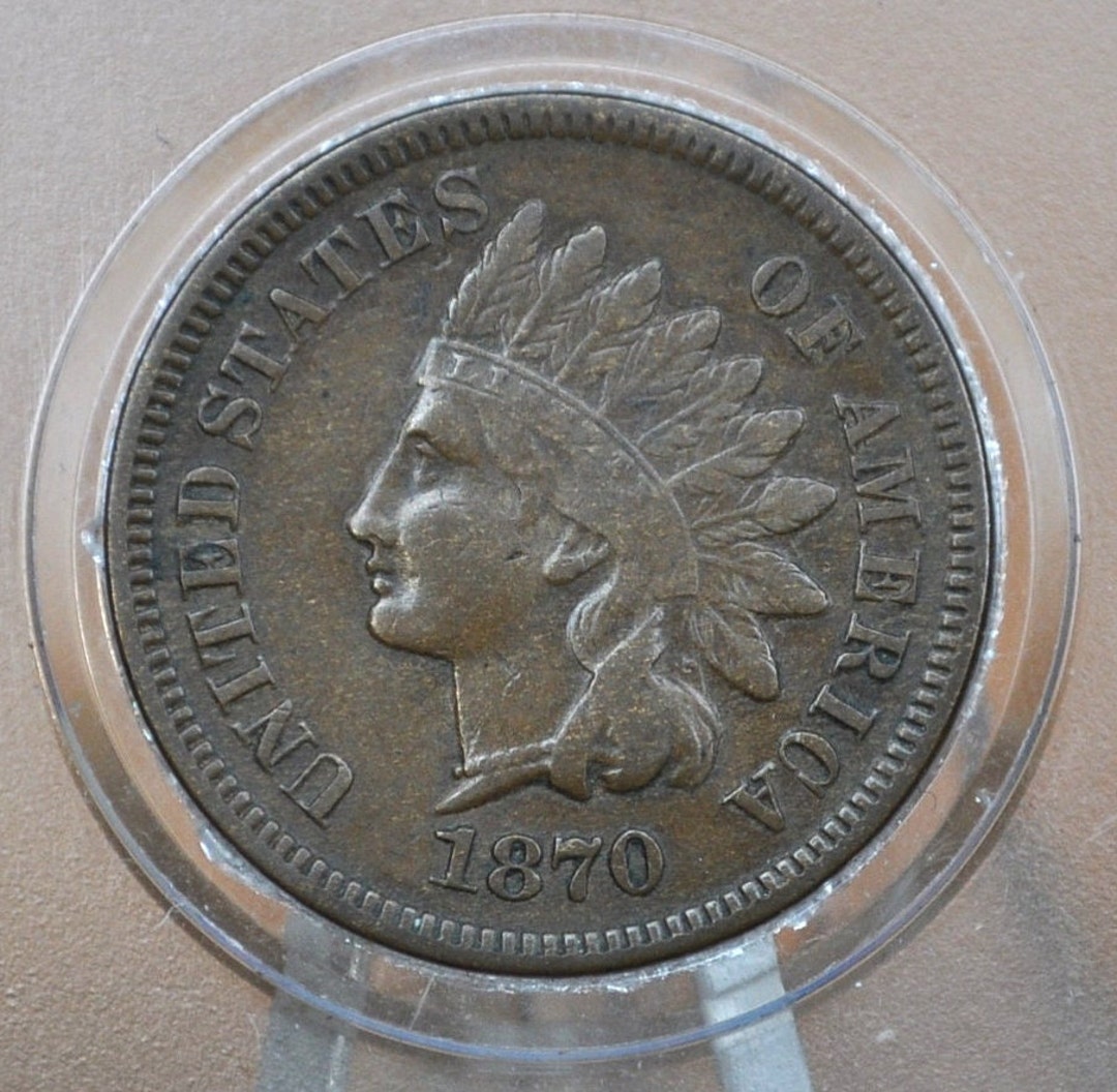 1870 Indian Head Penny Key Date Indian Head Choose by Grade 1870 US 1 ...
