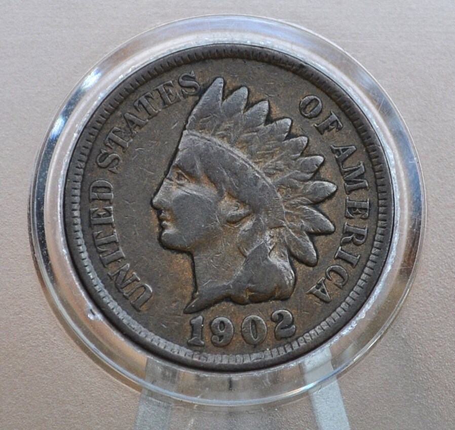 1902 Indian Head Penny - Choose by Grade / Condition - Great Detail ...