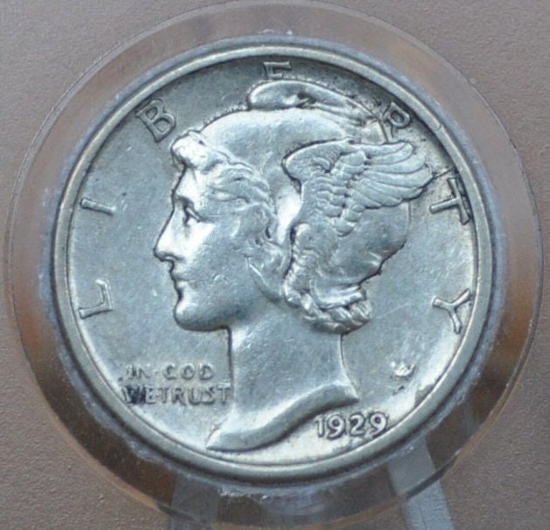 1929 Mercury Silver Dime - Choose by Grade - Philadelphia Mint - 1929 P ...