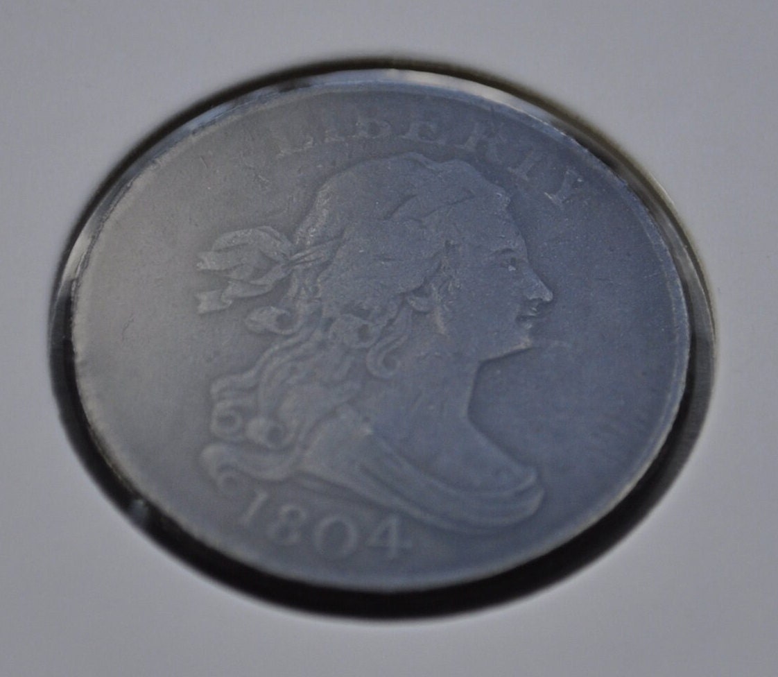 1804 Spiked Chin Half Cent Crosslet 4 With Stems Great - Etsy