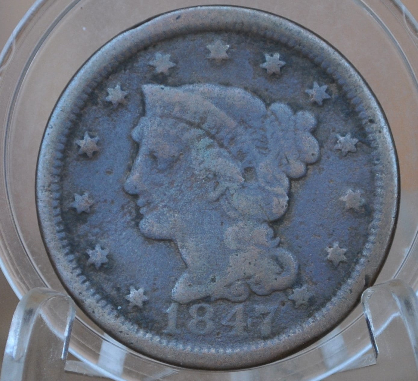 1847 Braided Hair Large Cent - Choose by Grade / Condition - 1847 ...