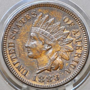 1883 Indian Head Penny - Choose by Grade - 1883 Indian Head Cent 1883 ...