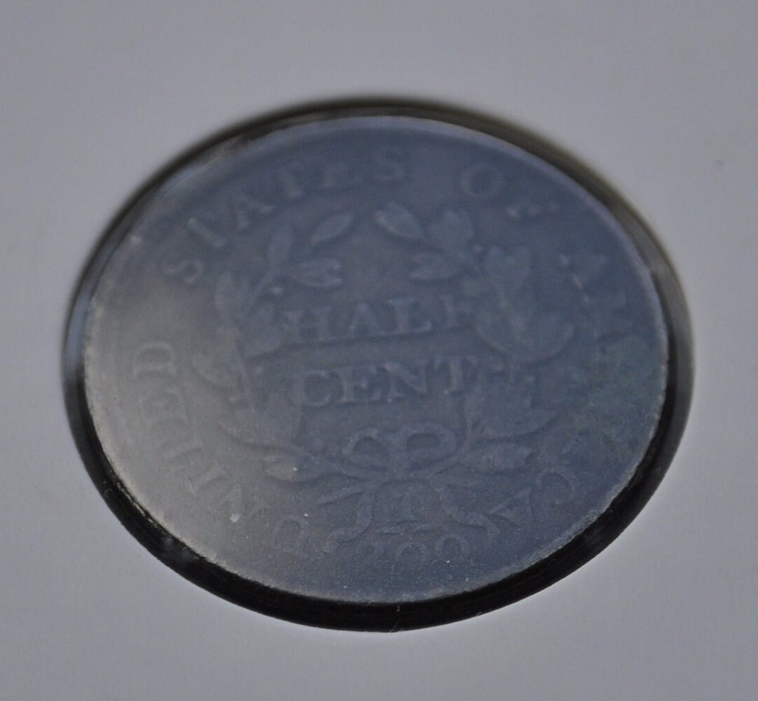 1804 Spiked Chin Half Cent Crosslet 4 With Stems Great - Etsy