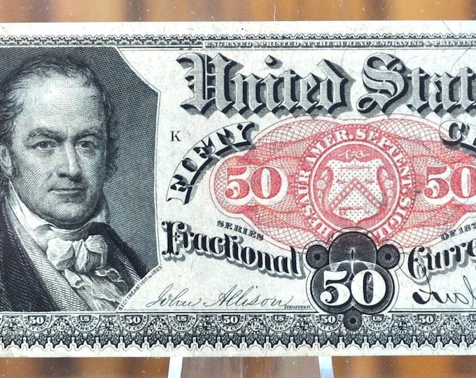 Fifth Issue 50 Cent Fractional Note 1381 (fr#1381) - Choose by Grade ...
