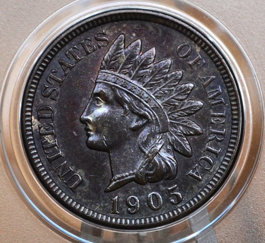 1905 Indian Head Penny - Choose by Grade - Indian Head Cent 1905 - US 1 ...