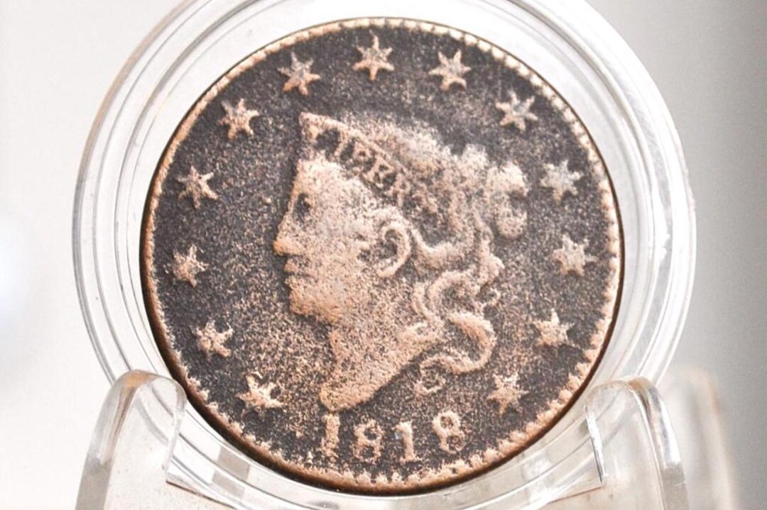 1818 Matron Head Large Cent - Choose by Condition / Grade - US Large ...