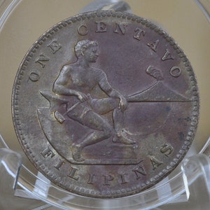 1944-S Philippines 1 Centavo - XF/AU (extremely Fine+) Condition - 1944 ...