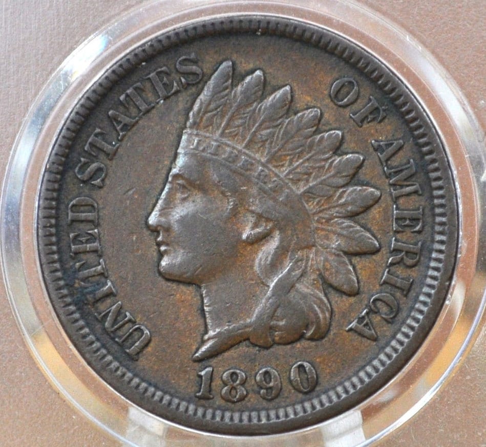 1890 Indian Head Penny - Good Date - Choose by Grade / Condition ...