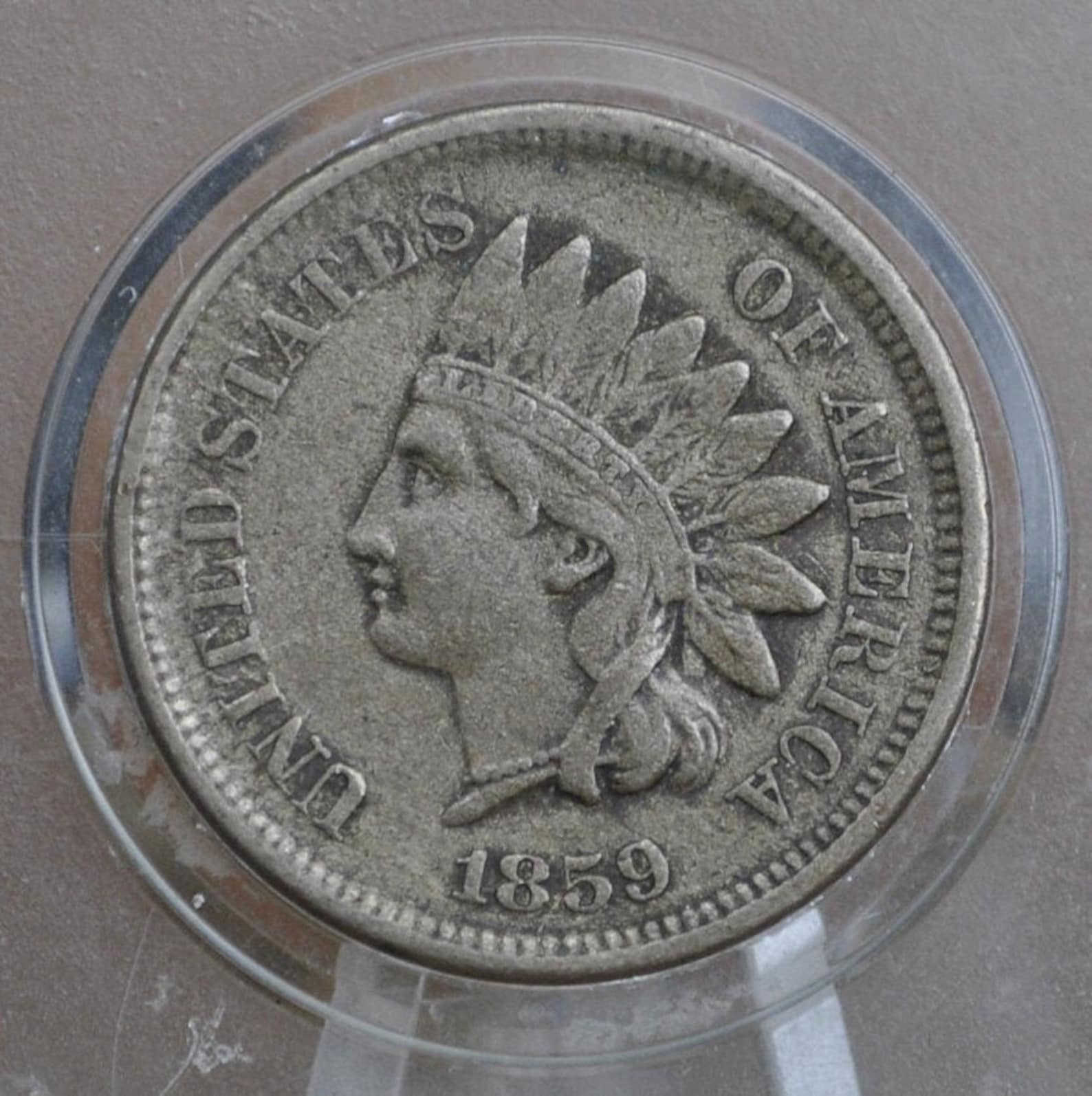 1859 Indian Head Penny - Choose by Grade / Condition - First Year Made ...