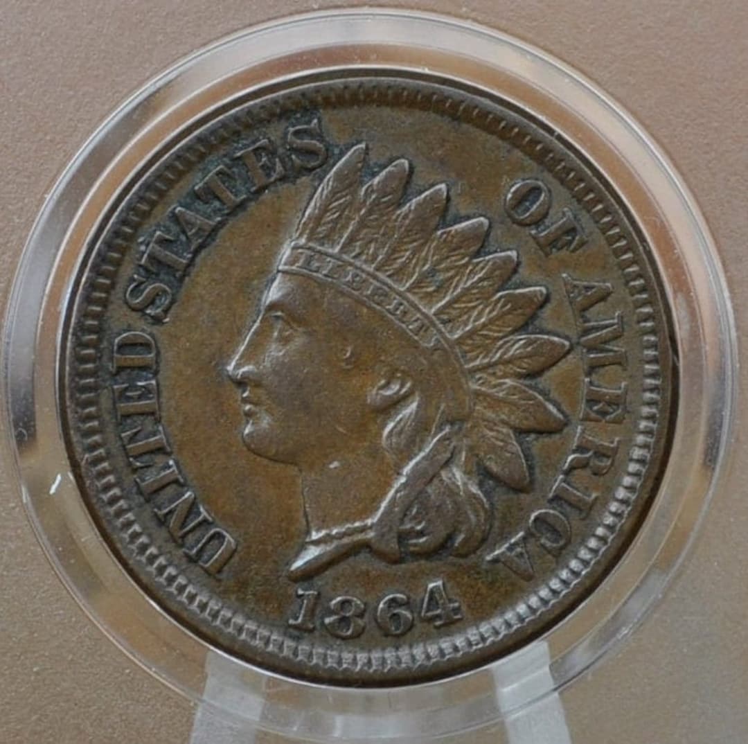 1864 Indian Head Penny - Choose by Grade F-XF (fine to Extremely Fine ...