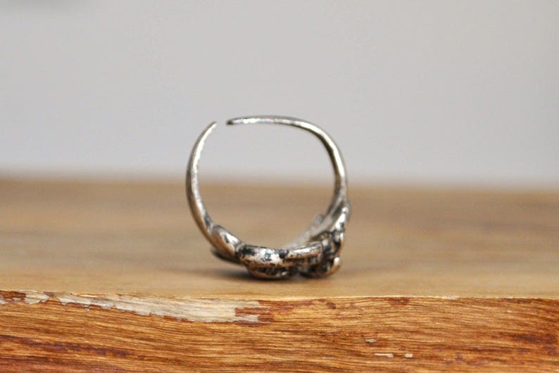 Sterling Silver Dragon Ring - Size 7 - Stamped and Tested Sterling ...