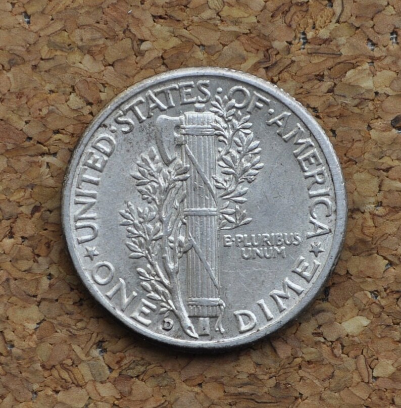 1945 Mercury Silver Dimes, P,D,S - Choose by Mint & Grade - 1945 D ...