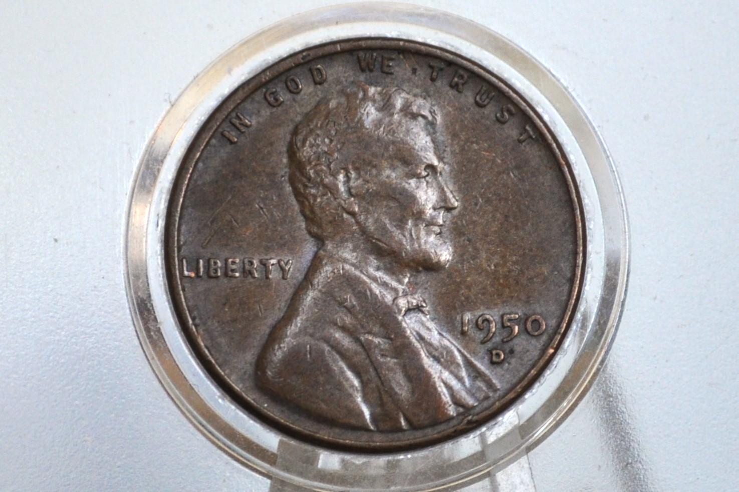 1950 P,D,S Wheat Pennies - Choose by Mint & Grade - 1950 S Wheat Cent ...