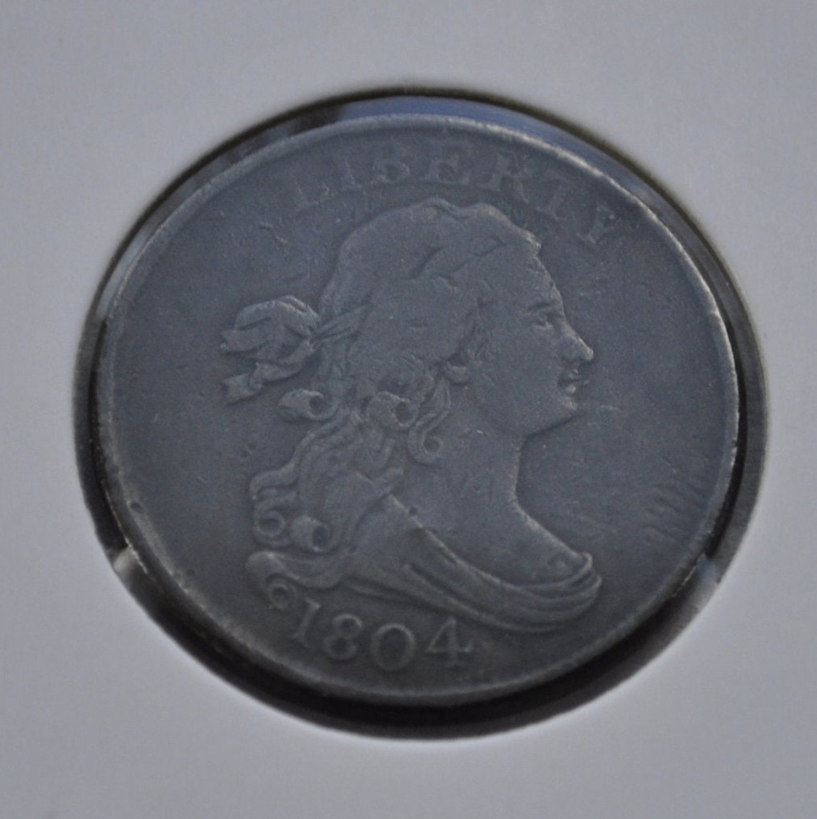 1804 Spiked Chin Half Cent Crosslet 4 With Stems Great - Etsy