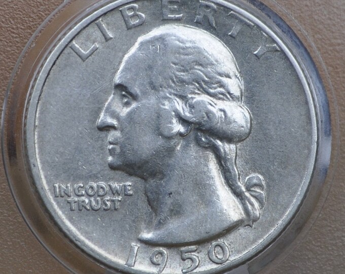 1950-S Washington Silver Quarter Circulated Condition San - Etsy