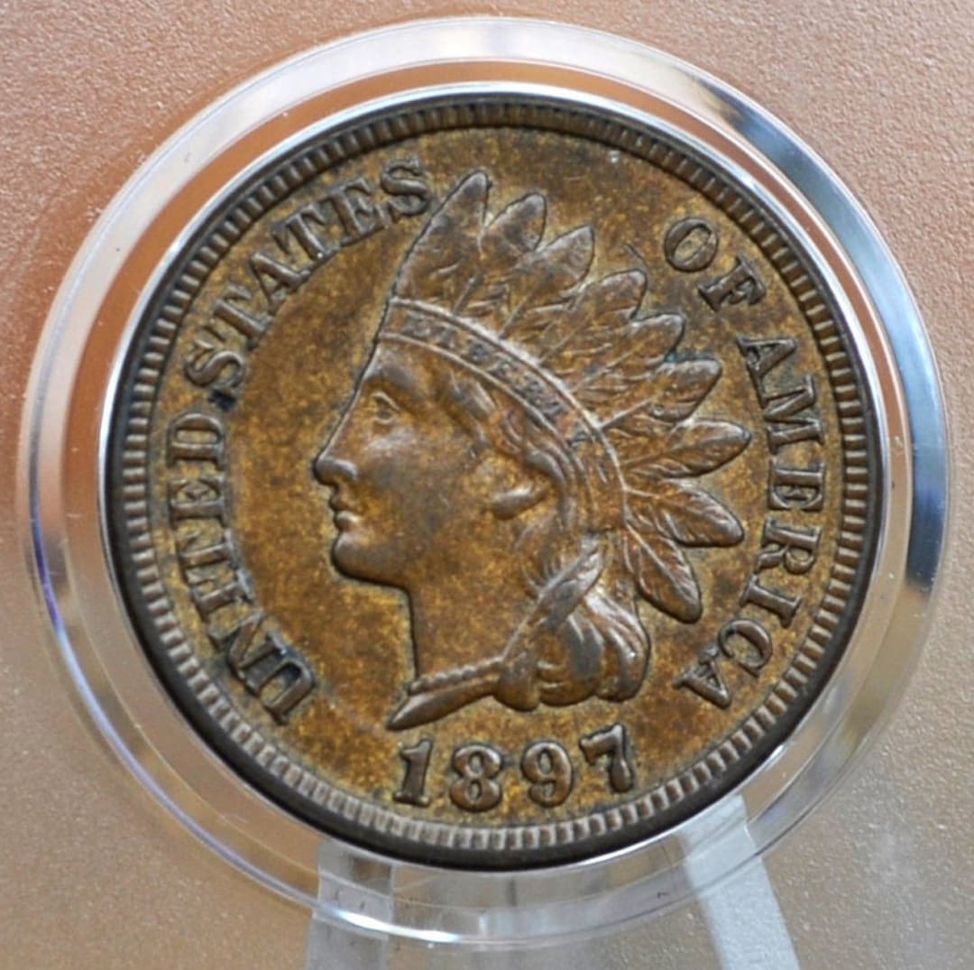 1897 Indian Head Penny Choose by Grade / Condition Good Date Indian ...